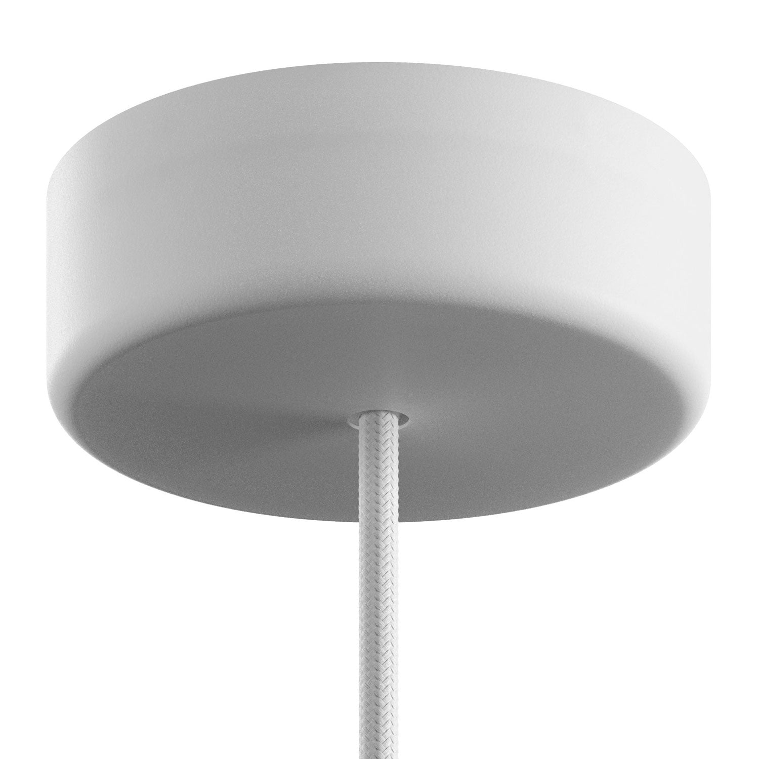 Cylindrical ceiling canopy in soft touch silicone IP65 for outdoor use ...