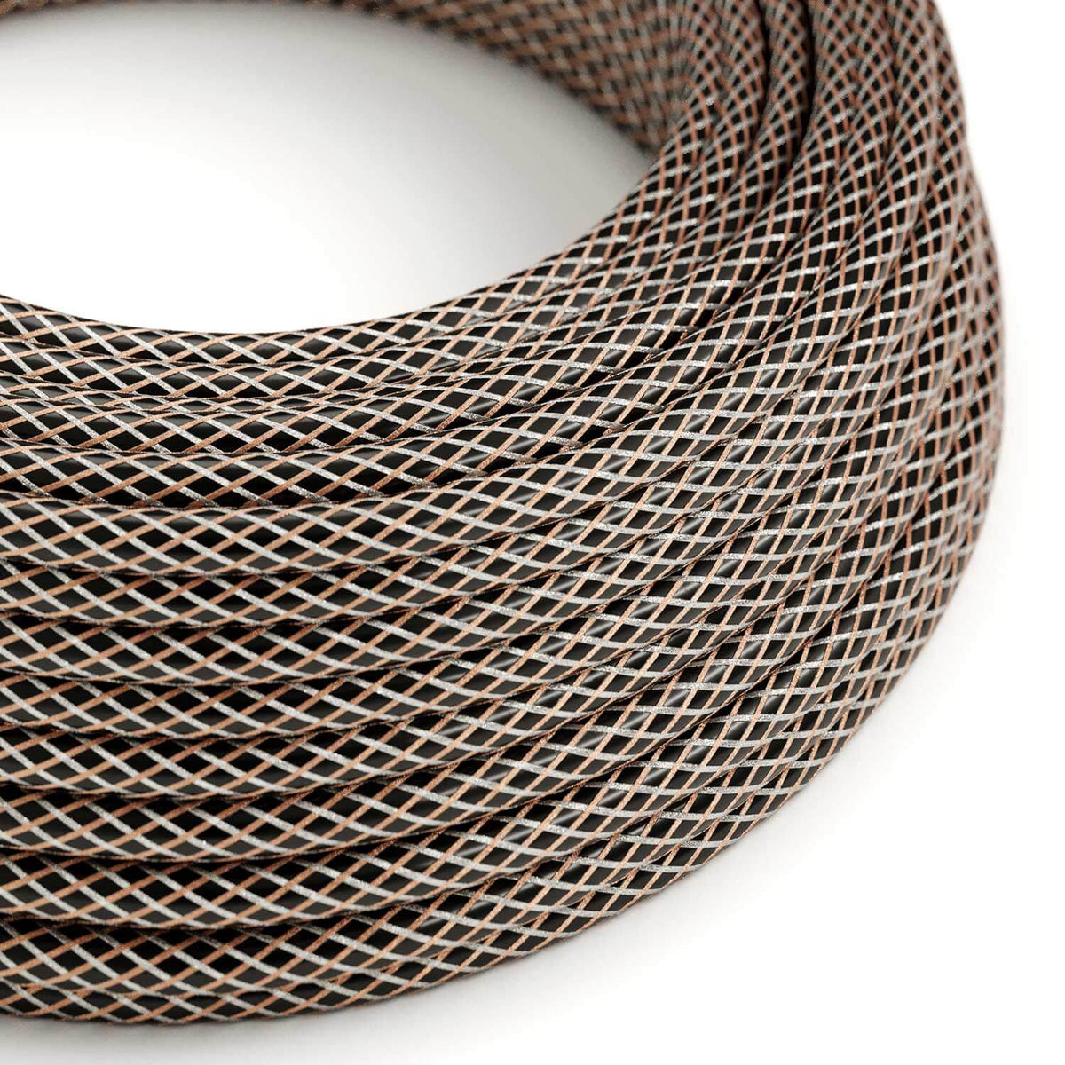 Black Cloth Covered Wire with Copper and Tinned Copper Braid – Creative ...