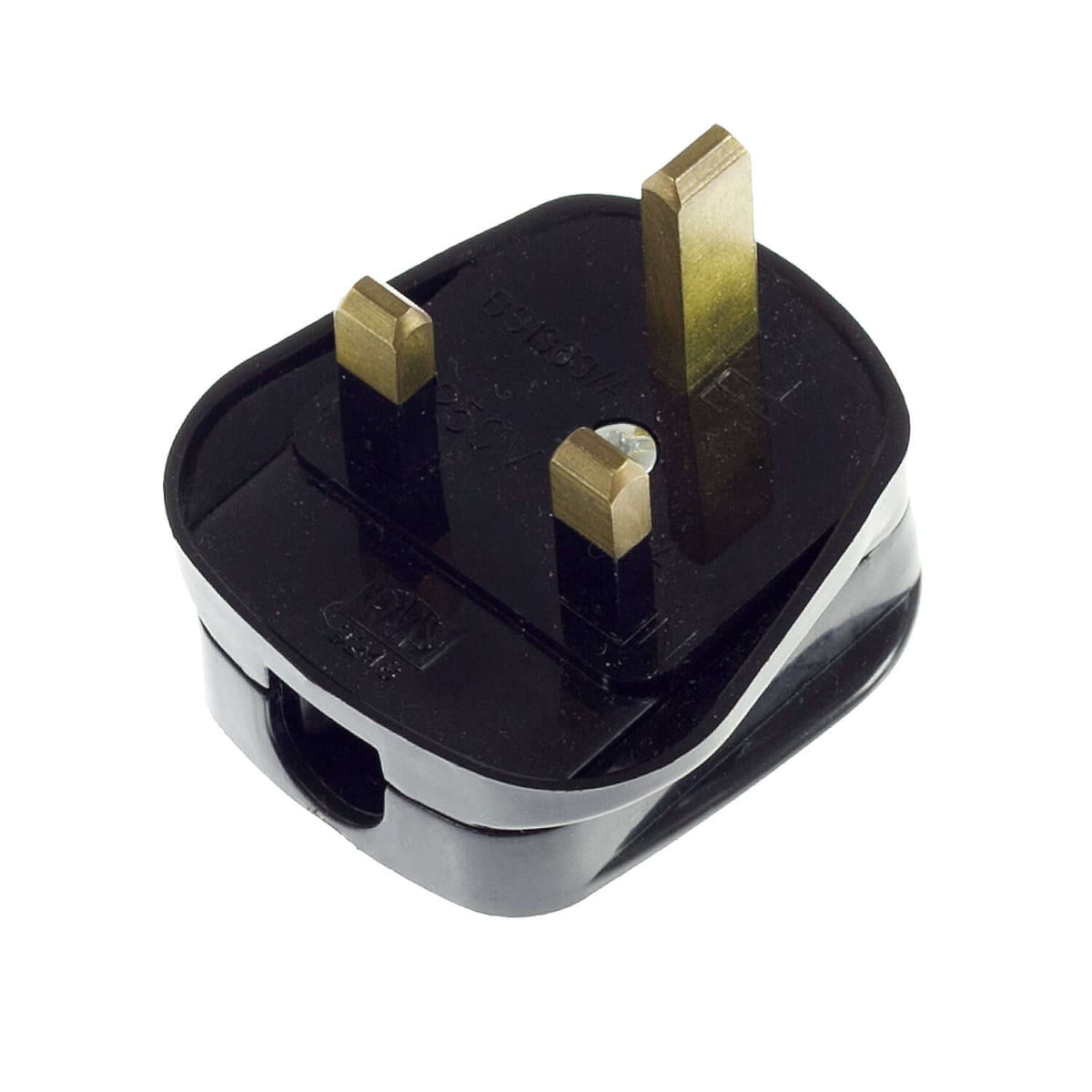 3-pole English plug - Black – Creative Cables